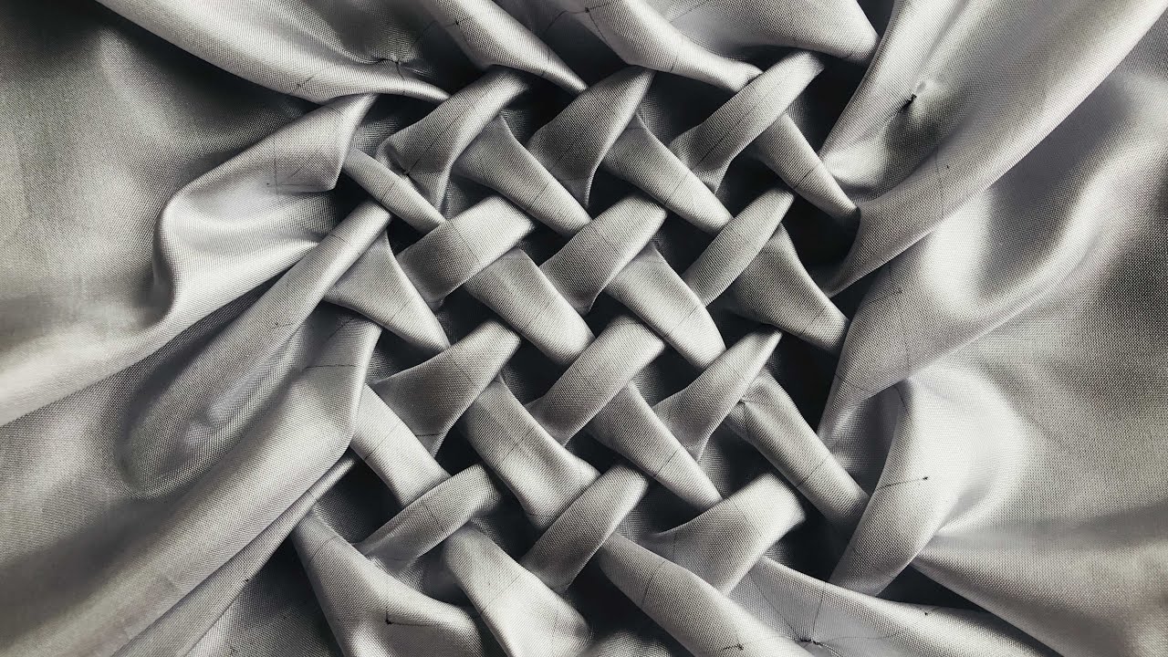 How To Make The Style Of Your Cushion With Canadian Smocking - How To ...