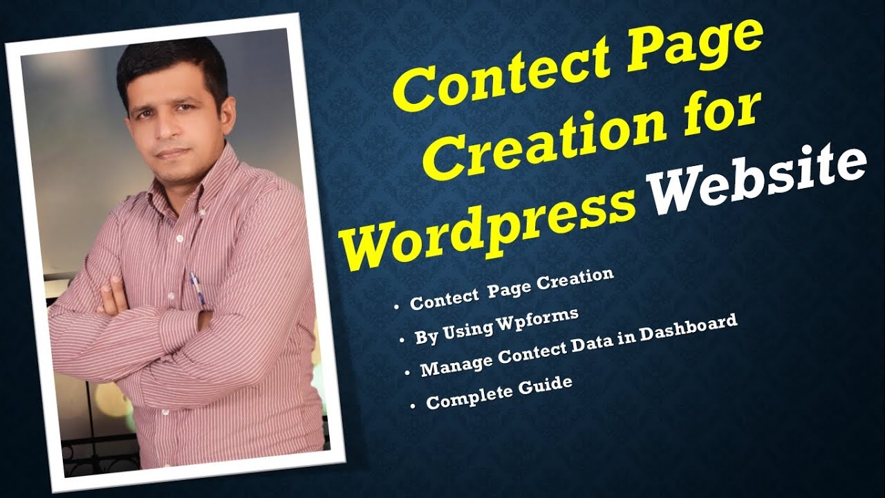 How To Create Contact Form In Wordpress Using Wpforms Plugins Wordpress Tutorial In Urdu