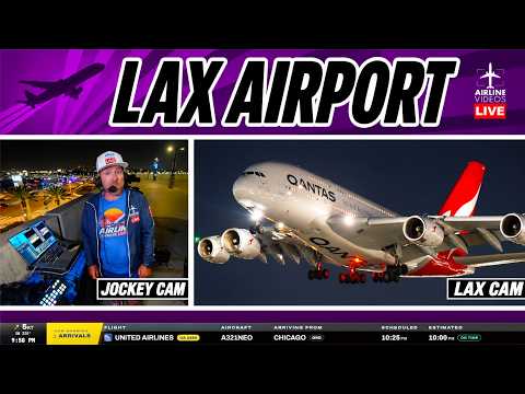 🔴LIVE LOS ANGELES (LAX) AIRPORT ACTION!  (September 11th, 2026)