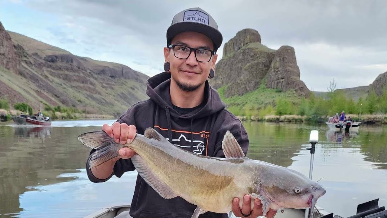 Palouse River catfish! - YouTube