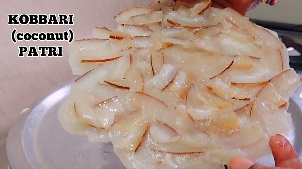 Kobbari(Coconut) patri Recipe || Andhra Pradesh Dessert || Diwali ...