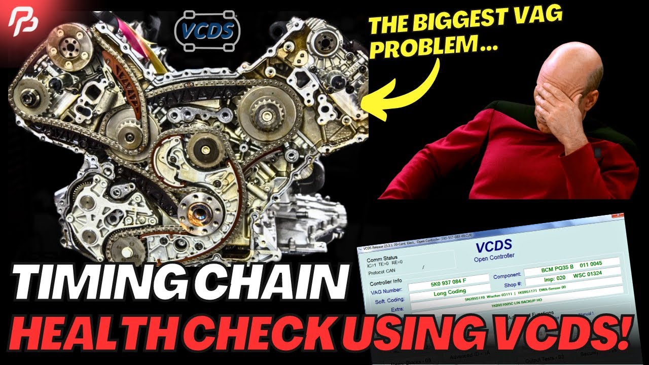 HOW TO CHECK Timing Chain Stretch / WEAR (Audi and VW) using VCDS ...