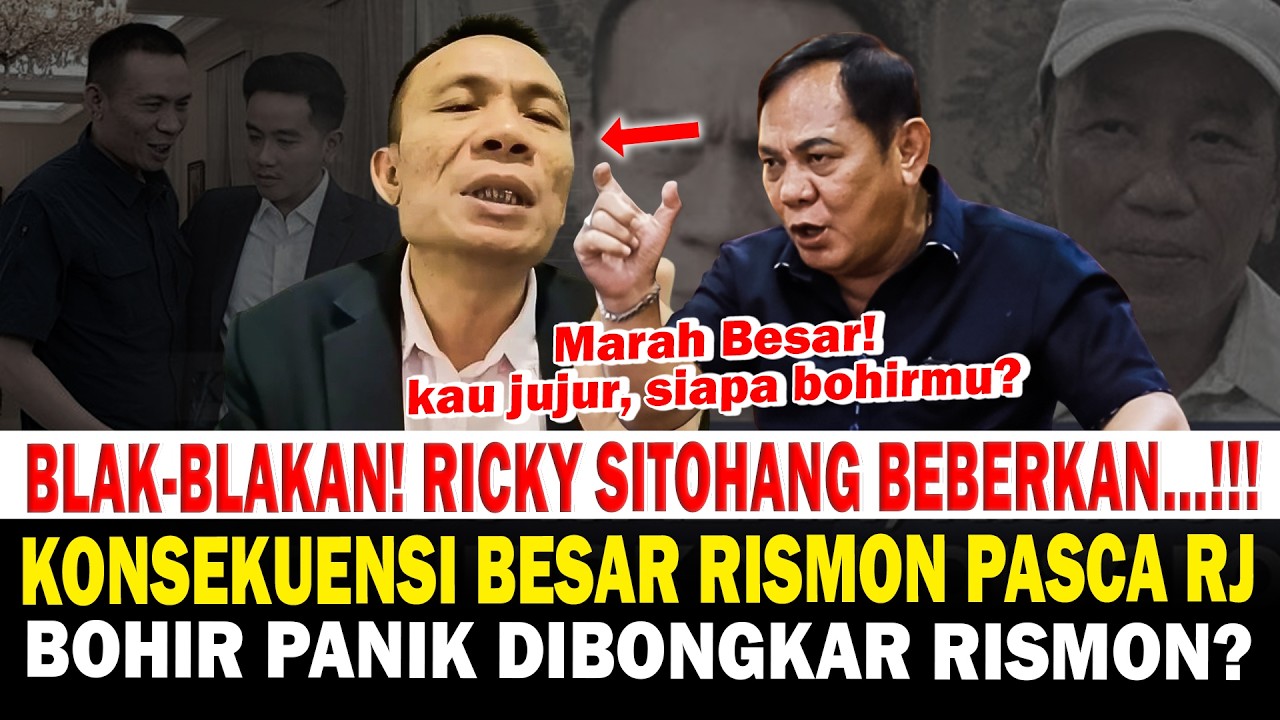 Blak-Blakan! Ricky Sitohang Beberkan Konsekuensi Besar Pasca Rismon RJ ...