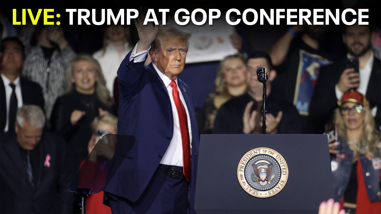 LIVE: Trump speaks at GOP conference | FOX 4 - YouTube