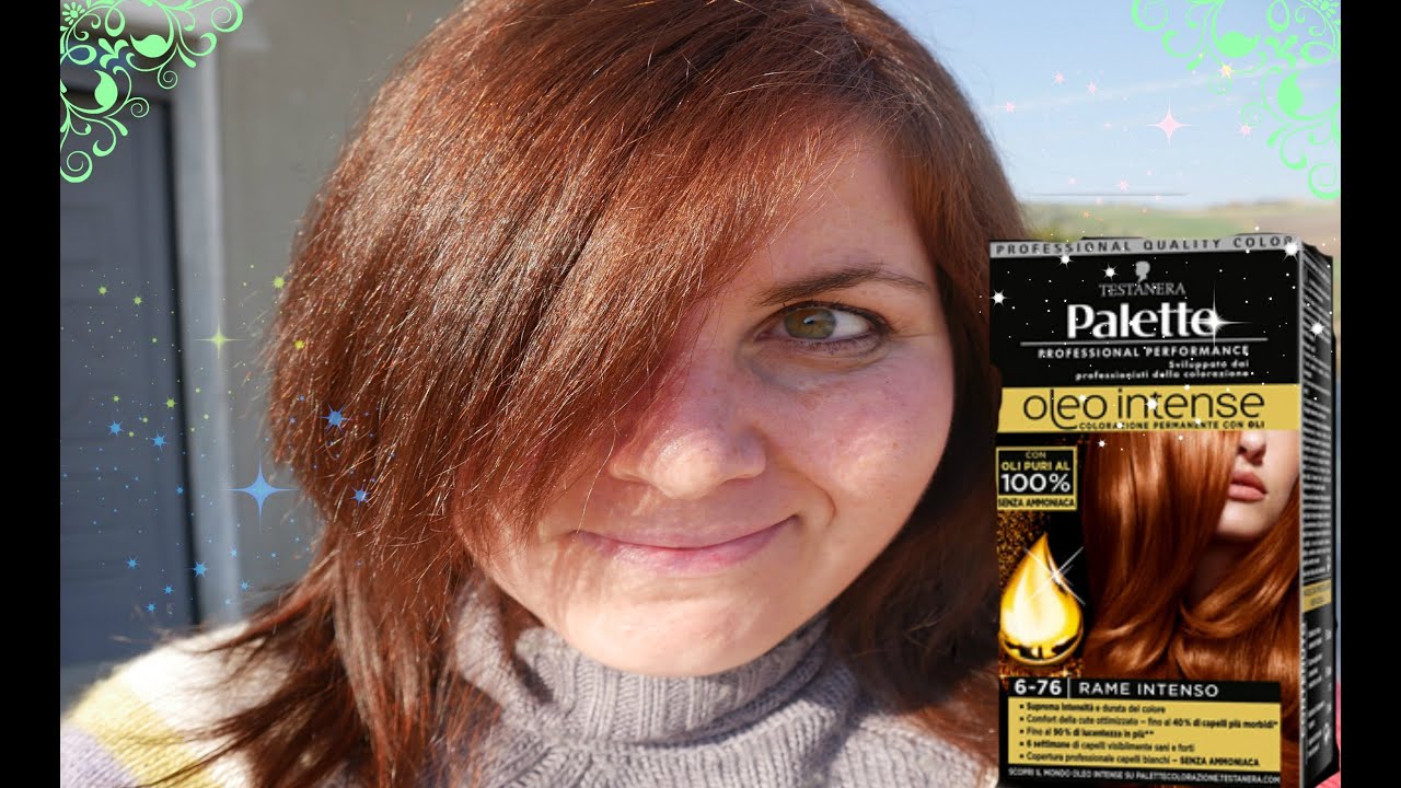 TESTinsieme Testanera Palette Rame Intenso tintura a base di olio - YouTube