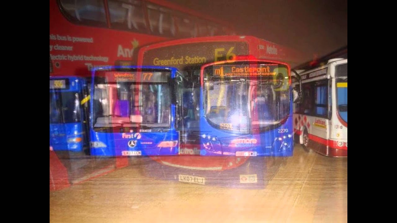 AJ buses main fleet - YouTube