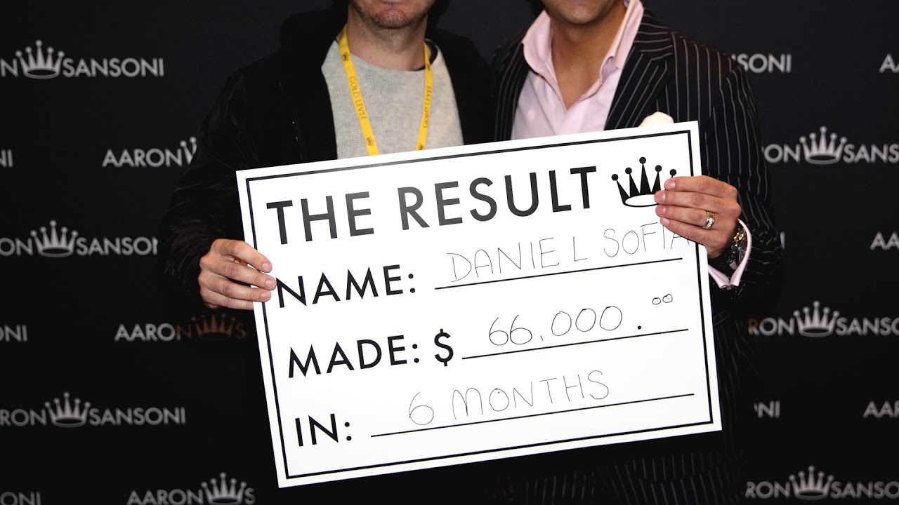 $66,000 in only 6 months for Daniel and he's not slowing down! - Aaron ...