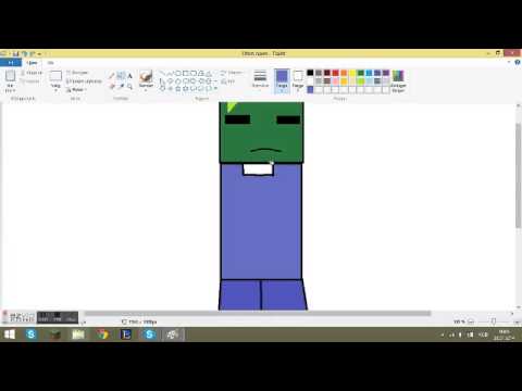 How to draw minecraft monsters and players - YouTube