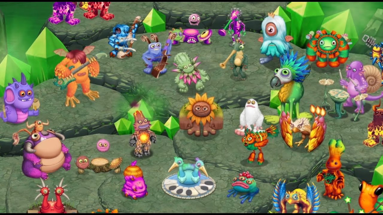 My Singing Monsters DoF Cave Island Full Song (with Mimic) - YouTube