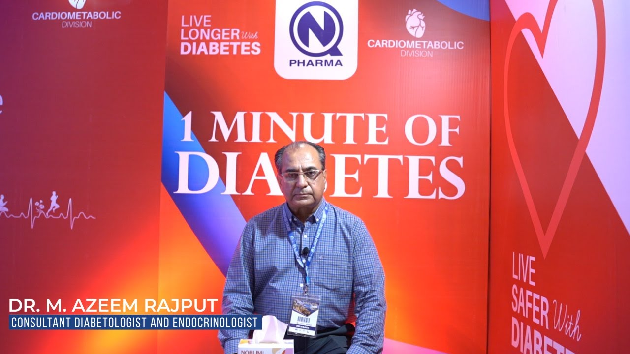 1 Minute of Diabetes X Dr. M AZEEM RAJPUT - YouTube