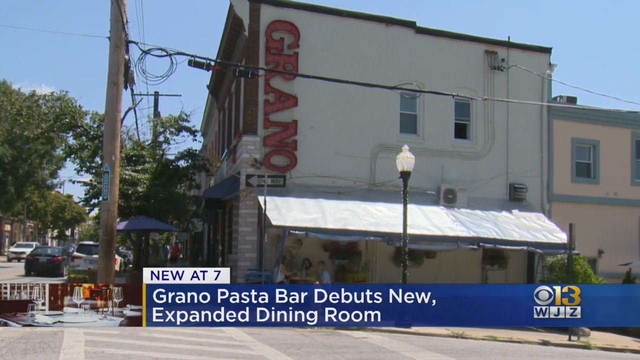 Grano Pasta Bar Debuts New Expanded Dining Room - YouTube