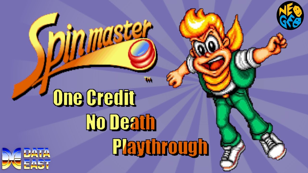Spin Master / Miracle Adventure (Neo Geo) | 1CC No Death Playthrough ...