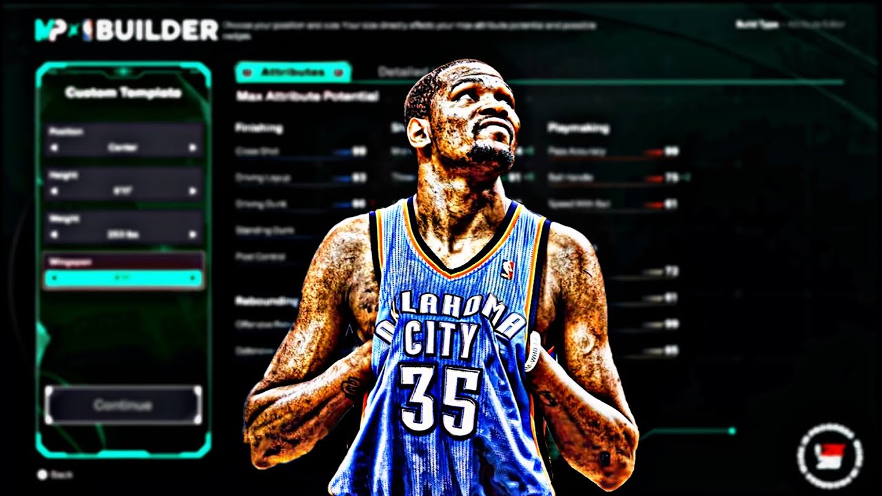 Best Kevin Durant Build IN NBA 2K26! - YouTube