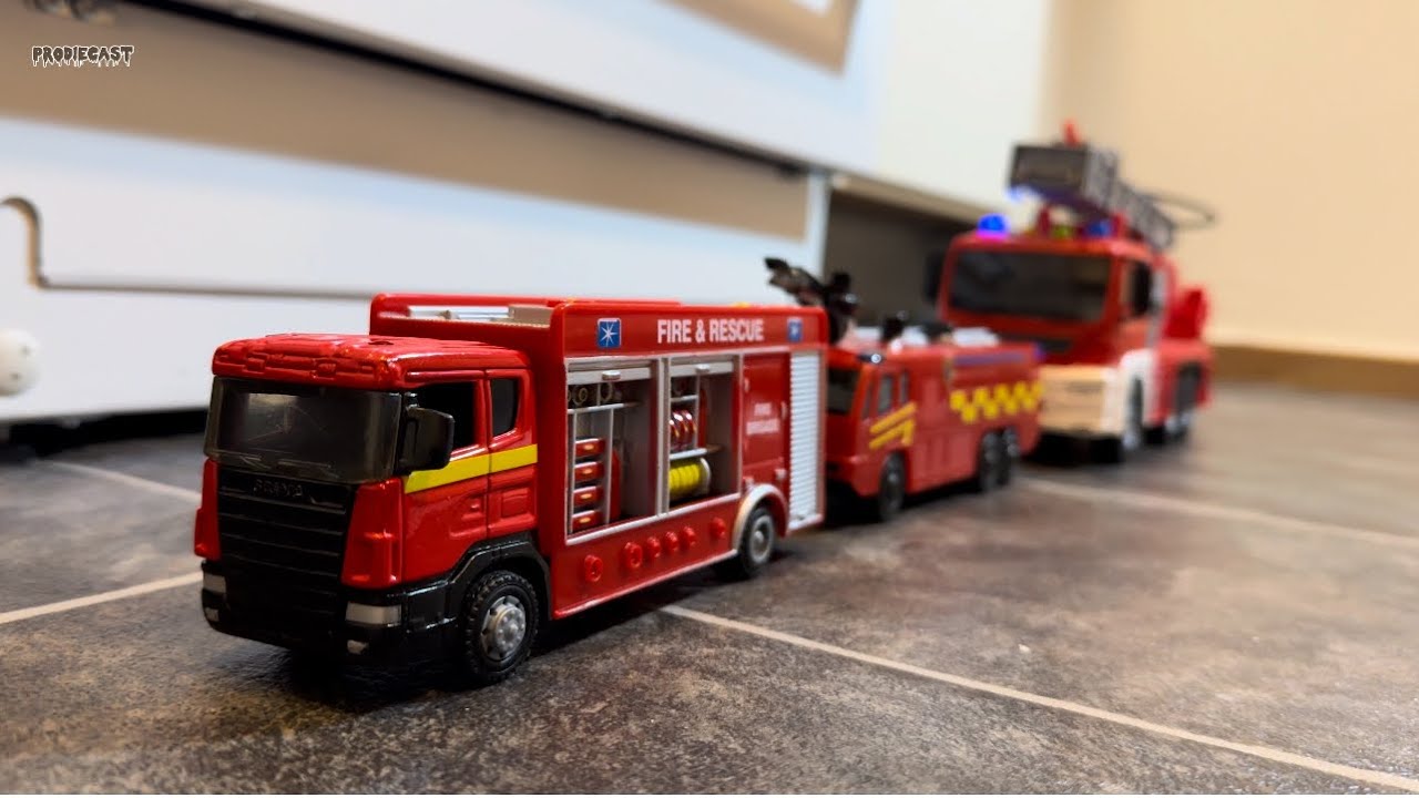 The 3 Model Fire Truck | Mini Fire Truck | Miniature Model | DIY | Fire ...