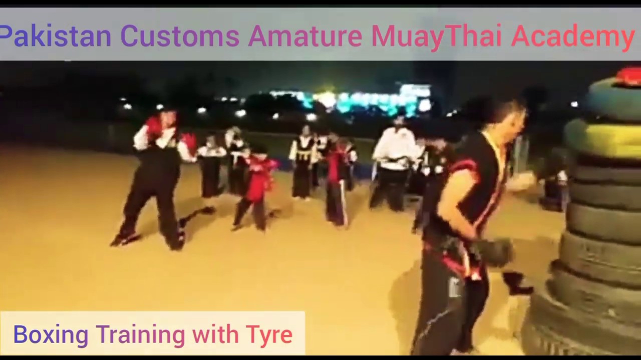 Boxing Training with Tyre - YouTube