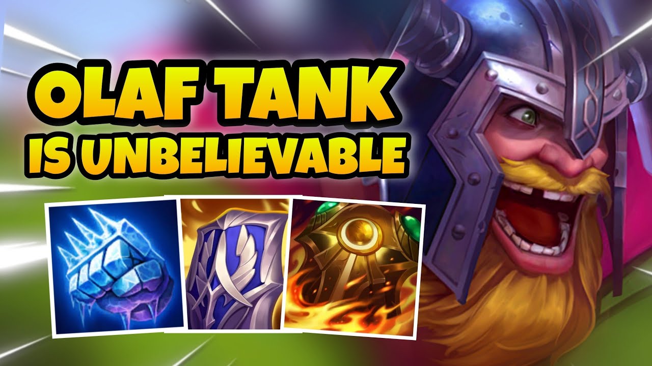 OLAF WILD RIFT BUILD FULL TANK IS STRONG ???? - YouTube