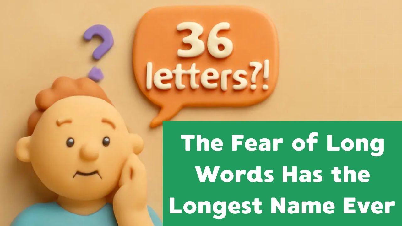 The Fear of Long Words Has the Longest Name Ever - YouTube