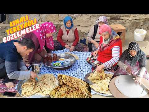 TEYZEMLE YUFKA AÇTIK:EMEK,SOHBET VE SICACIK GÖZLEME