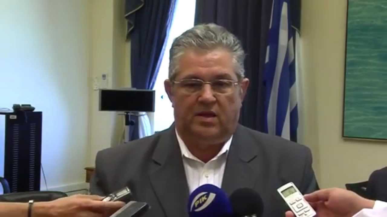 ΔΗΛΩΣΗ ΔΗΜΗΤΡΗ ΚΟΥΤΣΟΥΜΠΑ ΜΕΤΑ ΤΗ ΣΥΝΑΝΤΗΣΗ ΜΕ ΤΟ ΓΙΑΝΝΑΚΗ ΟΜΗΡΟΥ - YouTube