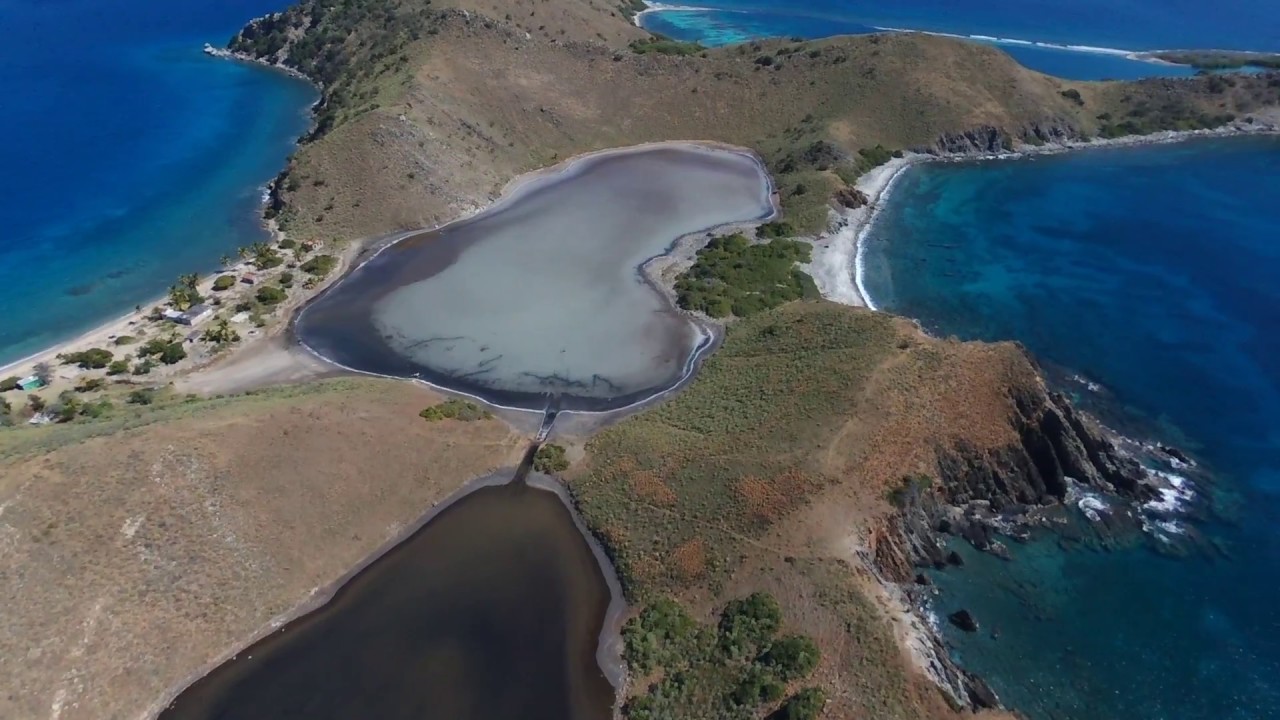 Drone flight over the RMS Rhone Shipwreck site and then over Beautiful ...