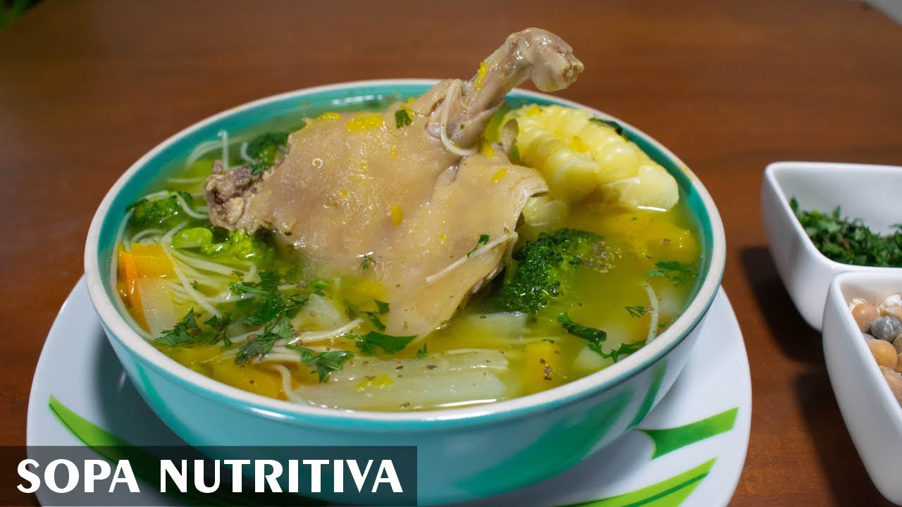 Como preparar una SOPA DE CUY bien NUTRITIVA Y REPONEDOR | SONQU 😋💪🧠 ...
