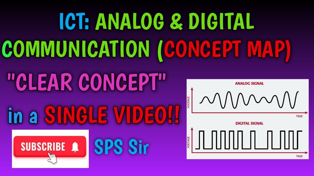 SEE 2080|| ICT || ANALOG & DIGITAL COMMUNICATION (CONCEPT MAP ...