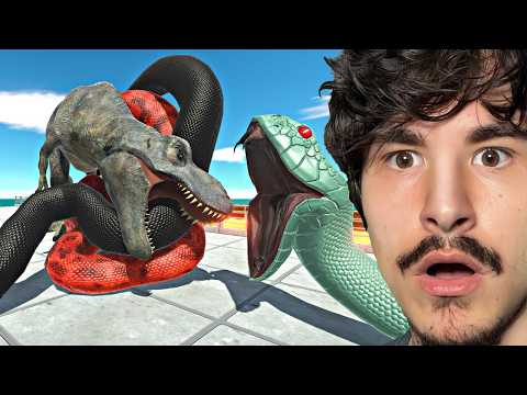Trex VS Yılan Ordusu!