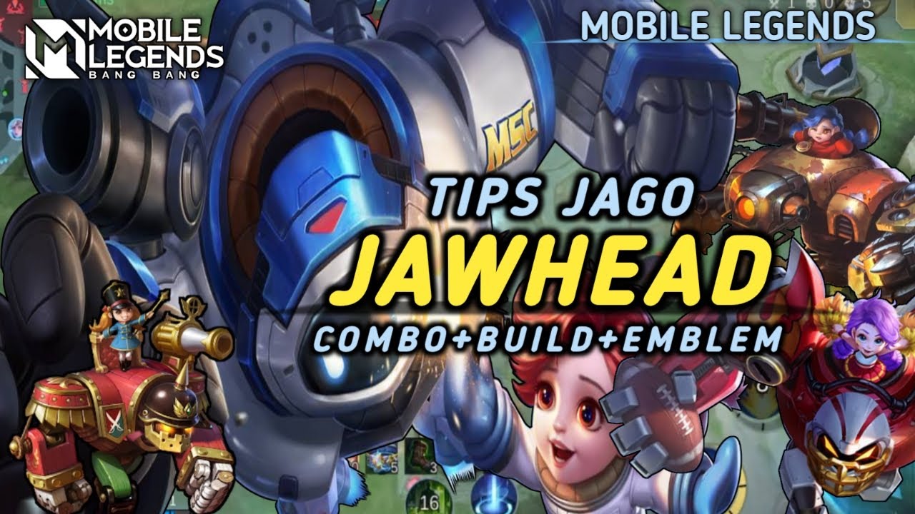 CARA BERMAIN JAWHEAD ROAM !! JAWHEAD BEST BUILD 2024 || - MOBILE ...