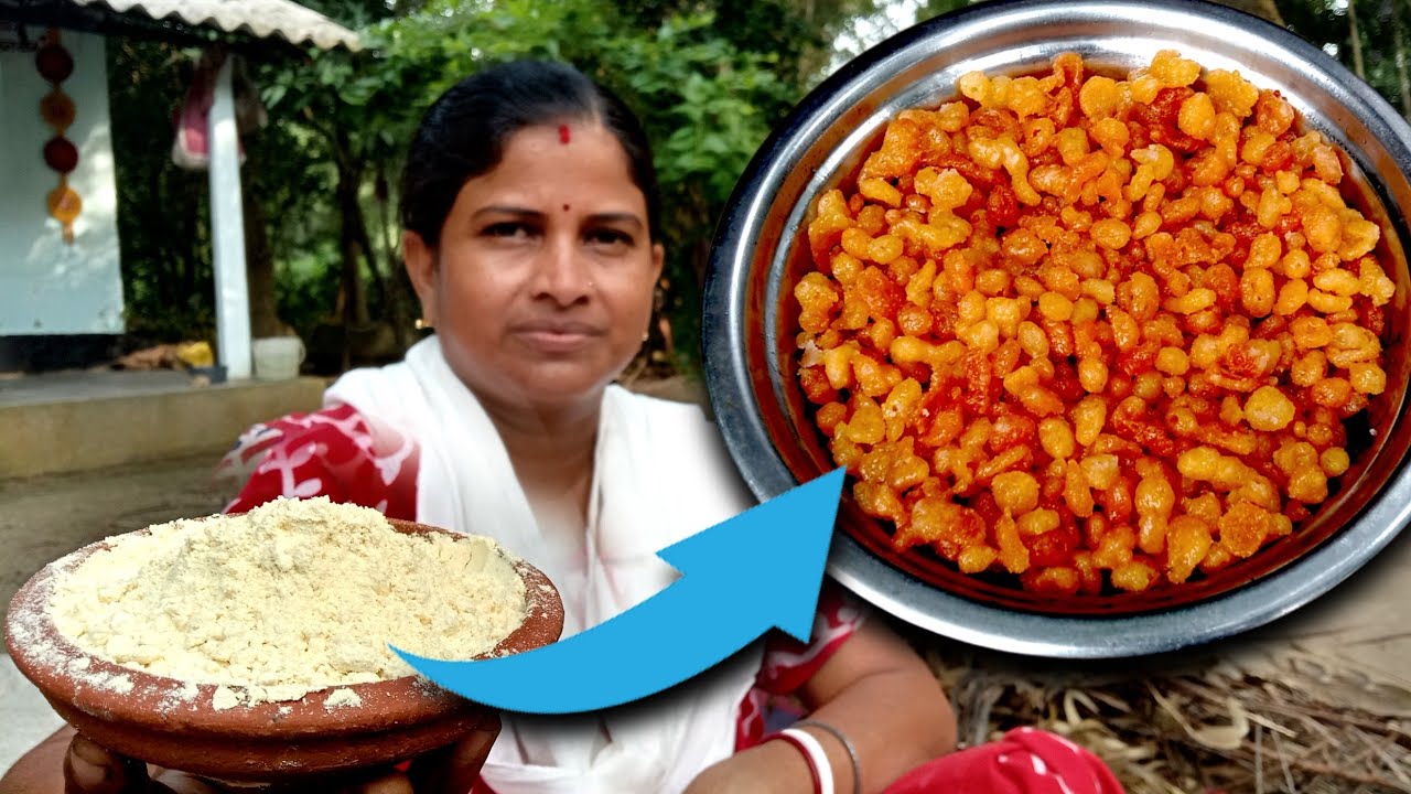 মাত্র ১ কাপ বেসন দিয়ে বানিয়ে ফেলুন এই ঝরঝরে রসালো বুন্দিয়ার রেসিপি ...
