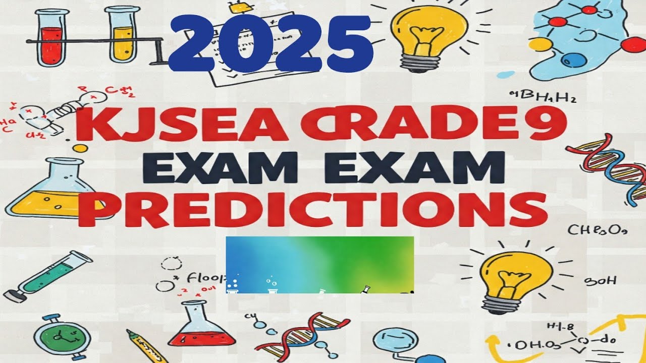 KJSEA GRADE 9 INTEGRATED SCIENCE PAPER 1 (Theory paper 1)KNEC sample ...