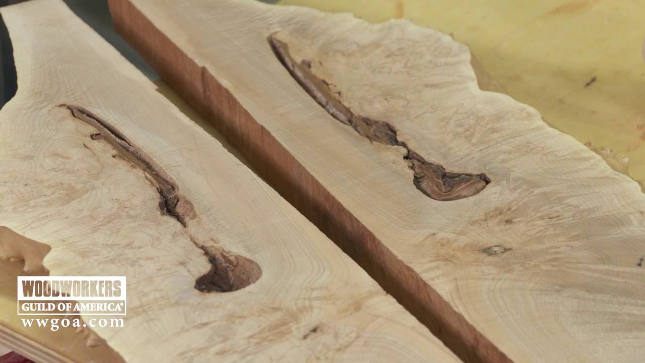 Build a Live Edge Table: Part 1 - YouTube