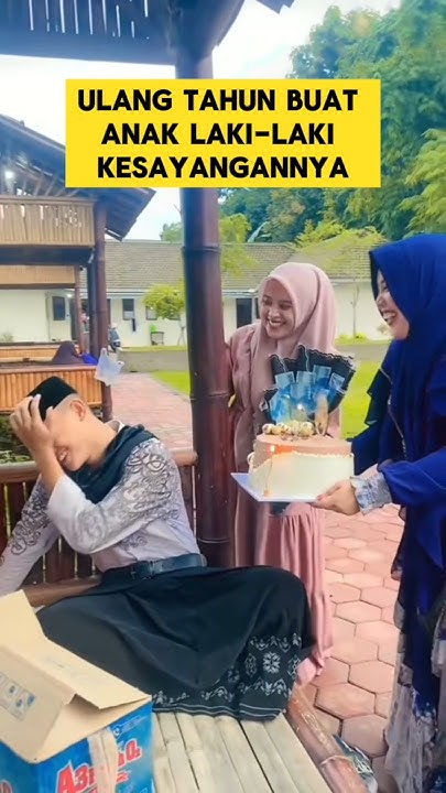 momen haru ketika santri nangis saat dikasih surprise ulang tahun ‼️ #surprise #ibu #santri # ...