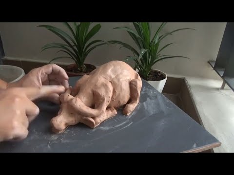 5 Ways to Make Buffalo out of Clay - YouTube