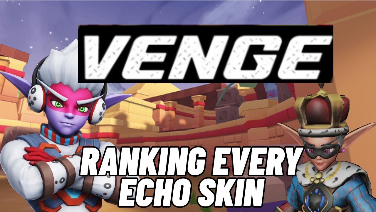 Ranking EVERY Echo Skin's in Venge.io - YouTube