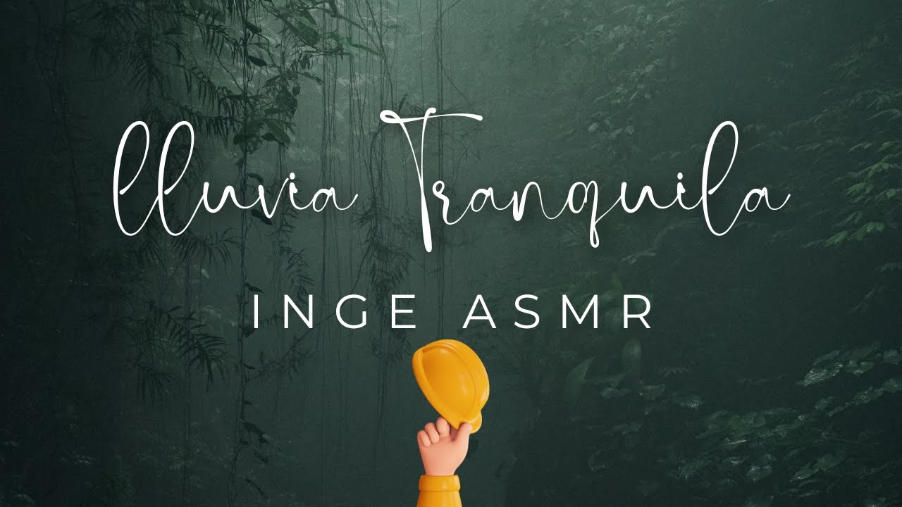 Lluvia tranquila, Asmr #tranquilidad - YouTube