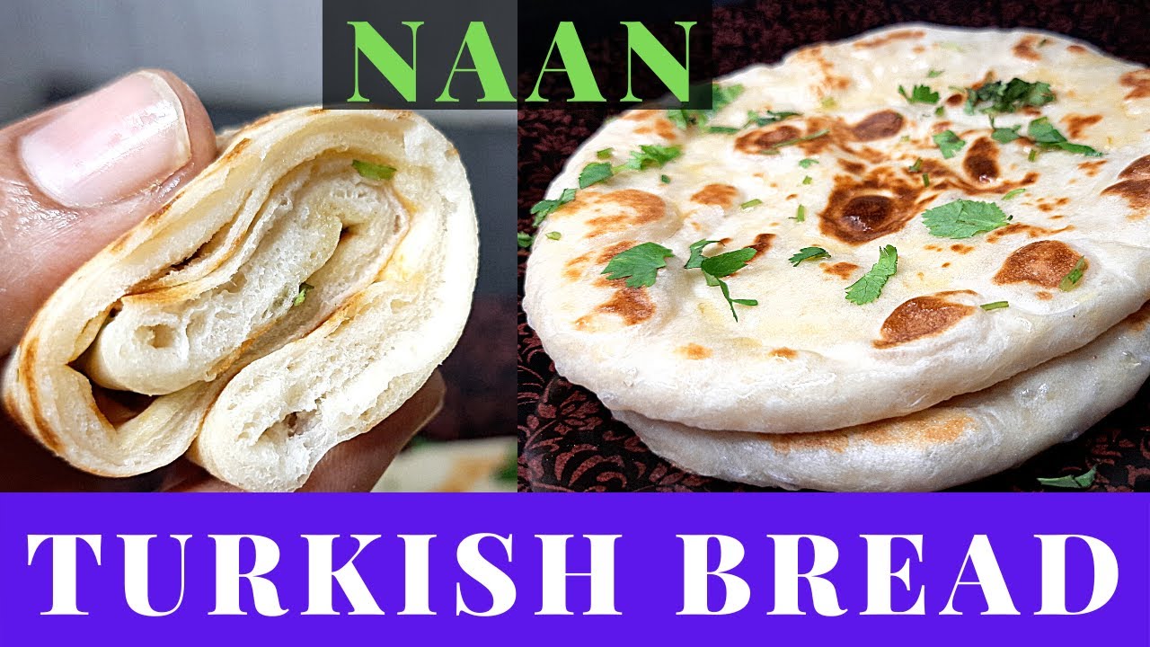 turkish bread recipe | turkish naan without oven | easy turkish bread ...