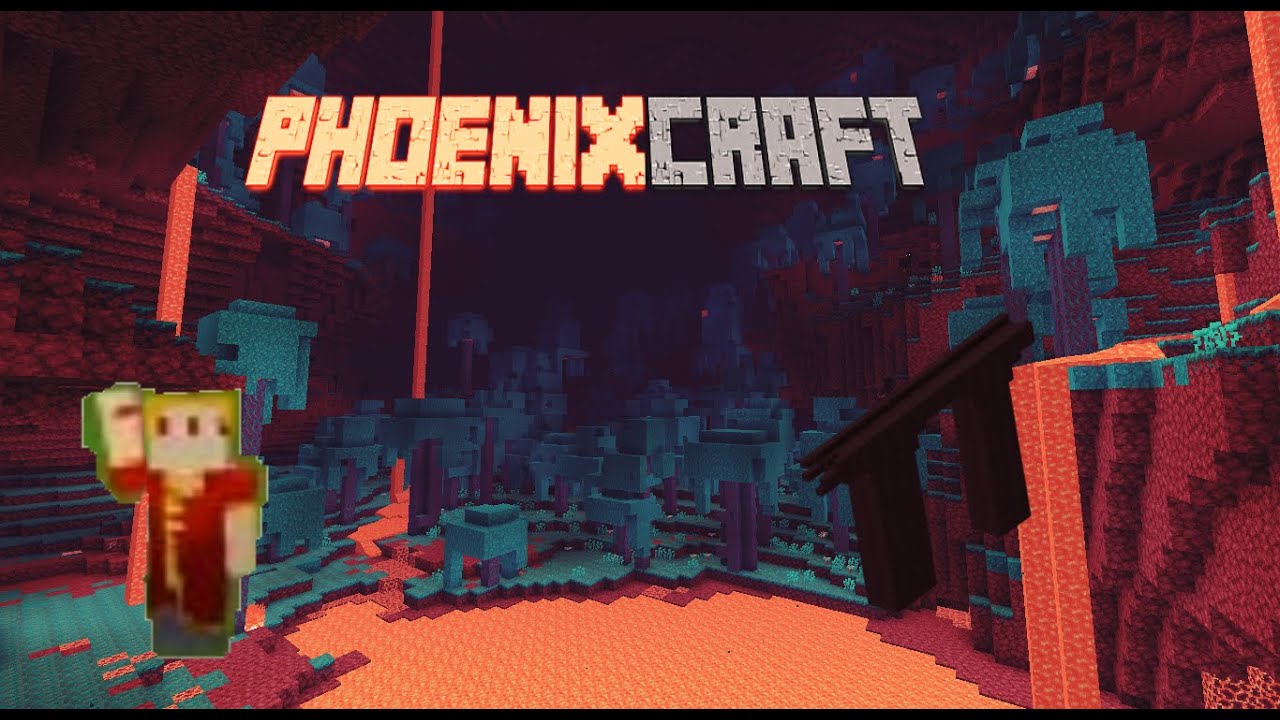 PhoenixCraft #4.5 Nether e Fortaleza - YouTube