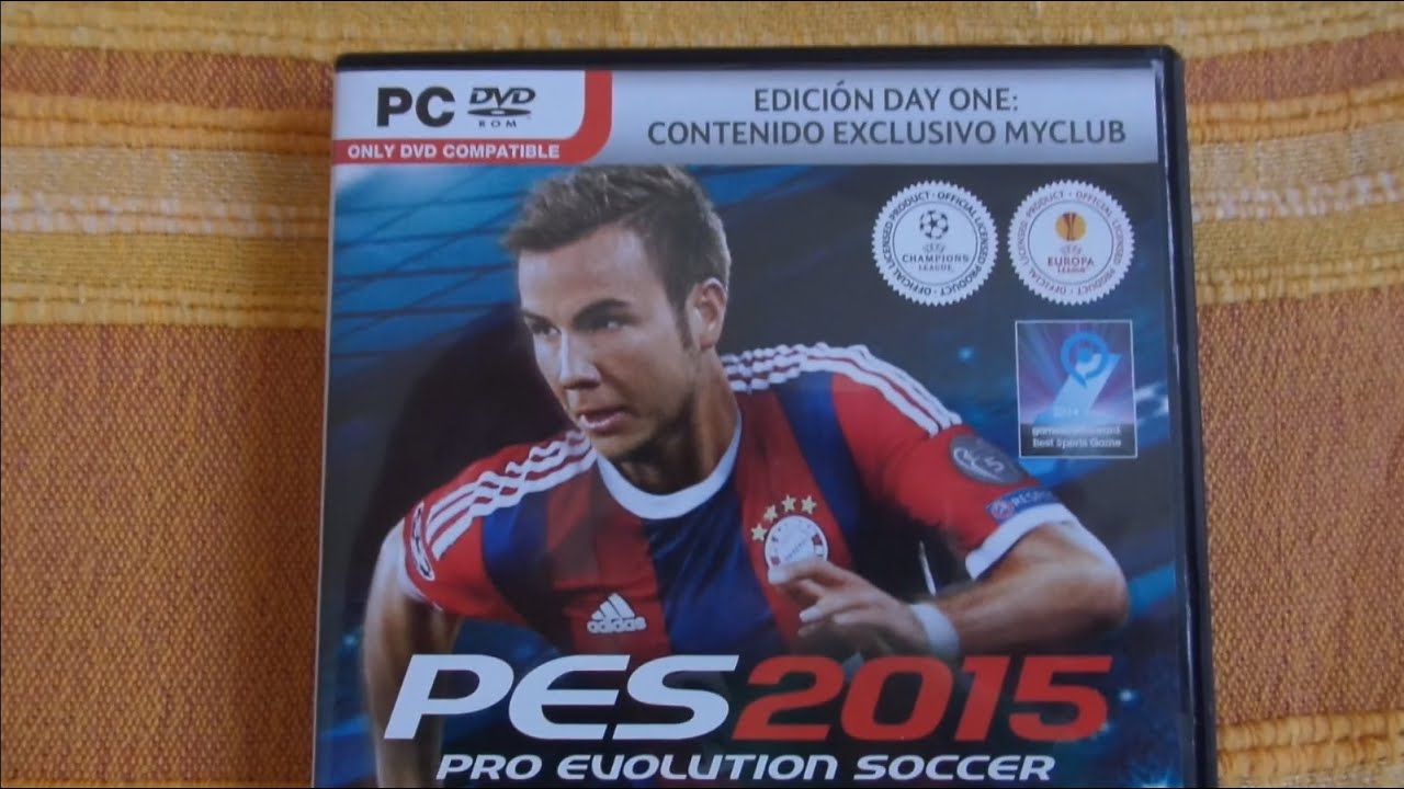 Unboxing Pro Evolution Soccer 2015 PC // PES 2015 Day One Edition ...