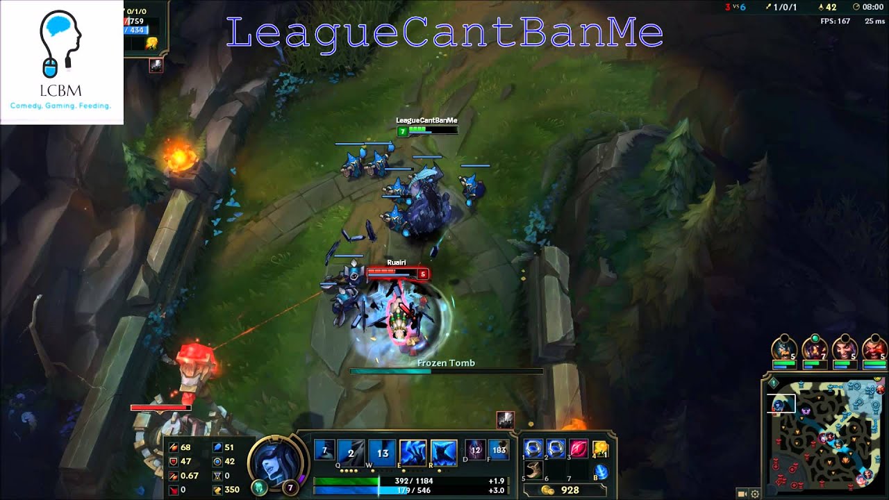 League of Legends Challenge series: episode 1 - five surprise - YouTube