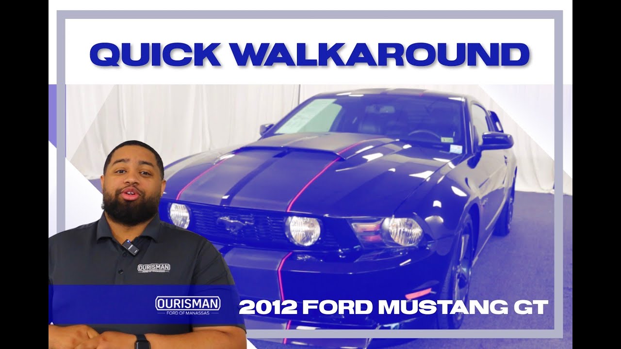 Custom 2012 Ford Mustang GT Premium Walk Around with Shawn - YouTube