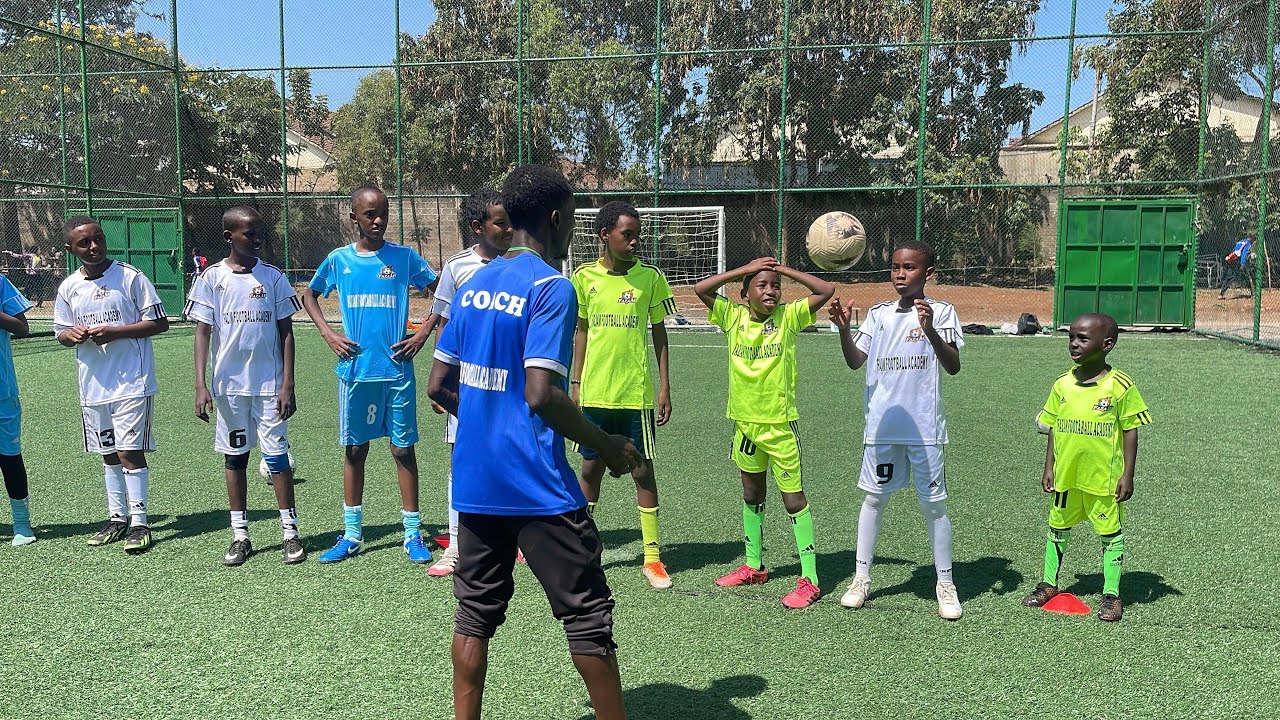 Fazam academy 4 - 6 years training session - YouTube