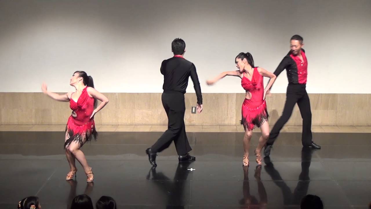 AlmaTokyo Salsa Intermediate Team 【高画質 1080/60p対応】 - YouTube