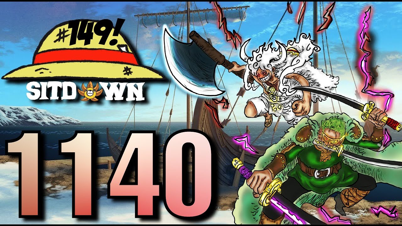 Luffy & Zoro VS. Gaban!!!! - ONE PIECE CHAPTER 1140 | SHSD Ep. 149 ...