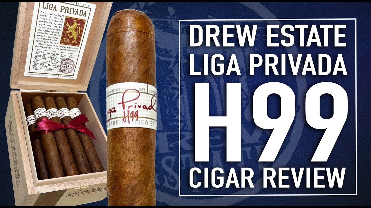 Liga Privada H99 Cigar Review - YouTube