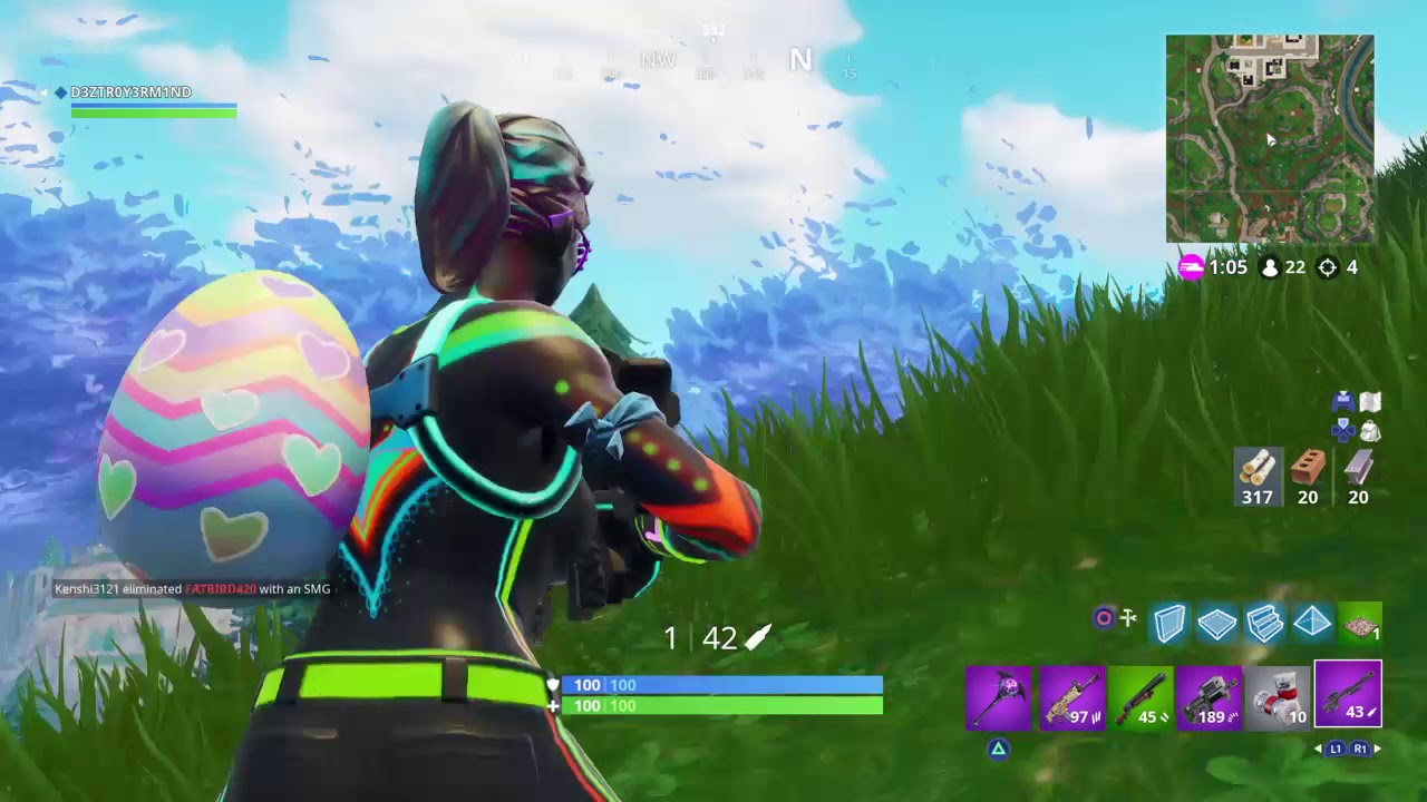 Fortnite_9 kill .50 cal. Gameplay - YouTube