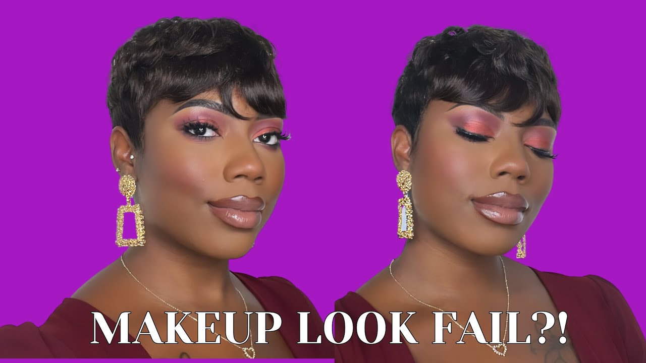 PURPLE & PINK EYESHADOW LOOK.. FAIL?! - YouTube