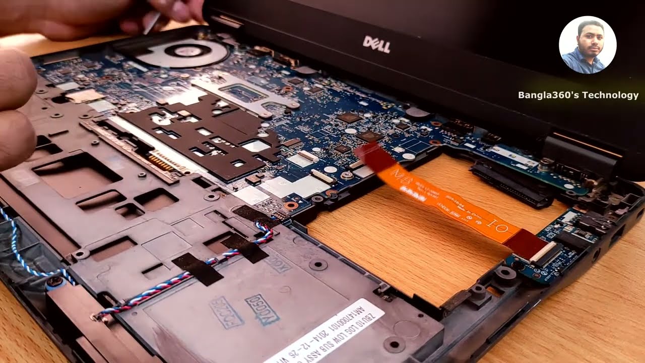 How to Dell Latitude E7450 Laptop Repair in Disassembly & Reassembly ...