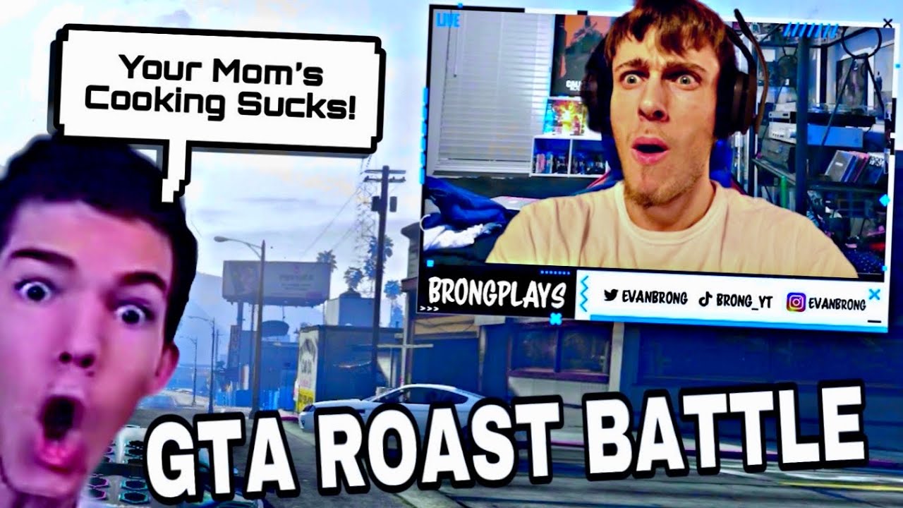 ROAST BATTLE ON GTA!!! *SUS EDITION* - YouTube