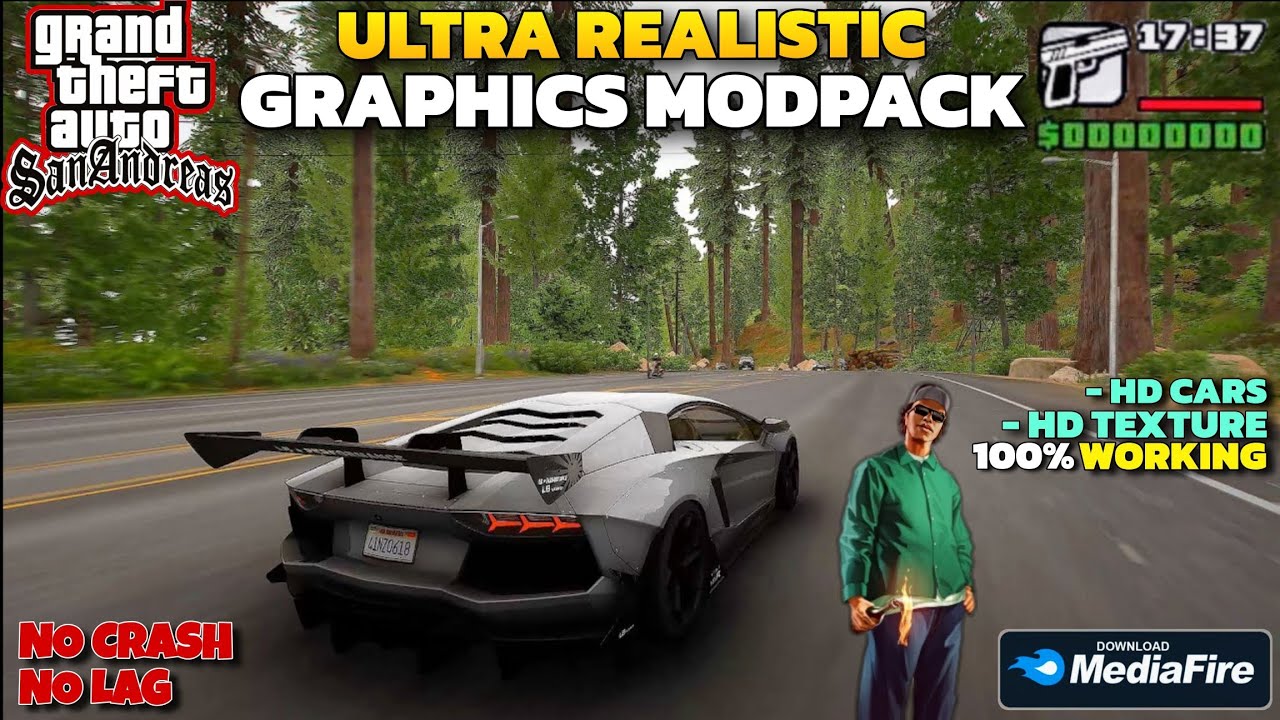 GTA SA Android ULTRA REALISTIC GRAPHICS MOD (2025) | Next-Gen 4K ...