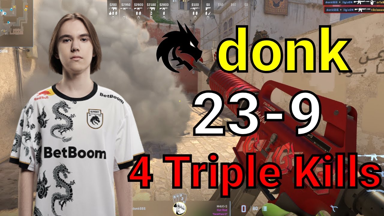 CS2 donk Faceit POV Mirage (23-9) | 2024/07/15 | #cs2 #csgo - YouTube